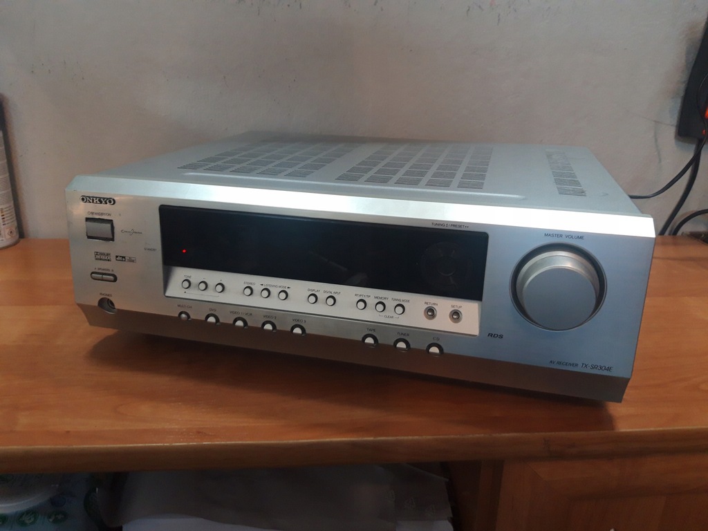 Onkyo TX-SR304E Amplituner Receiver (wzmacniacz) - 9201688173 - oficjalne archiwum Allegro
