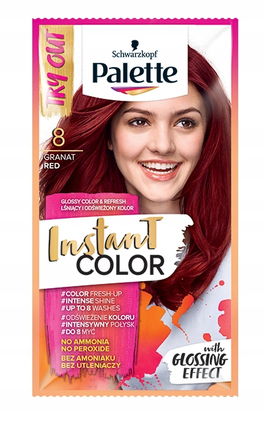 PALETTE INSTANT COLOR 8 Czerwień Granatu - 9716822101 - oficjalne ...