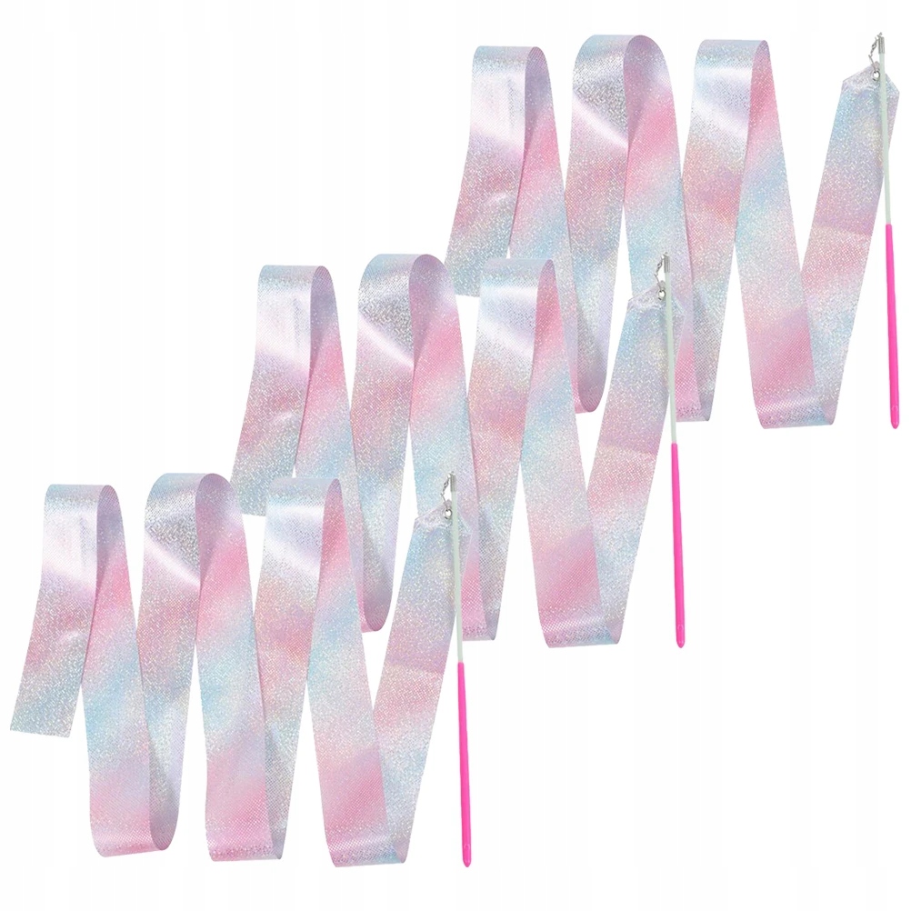 Pink Streamers Gymnastic Training Ribbons Dance - 13919010365 ...