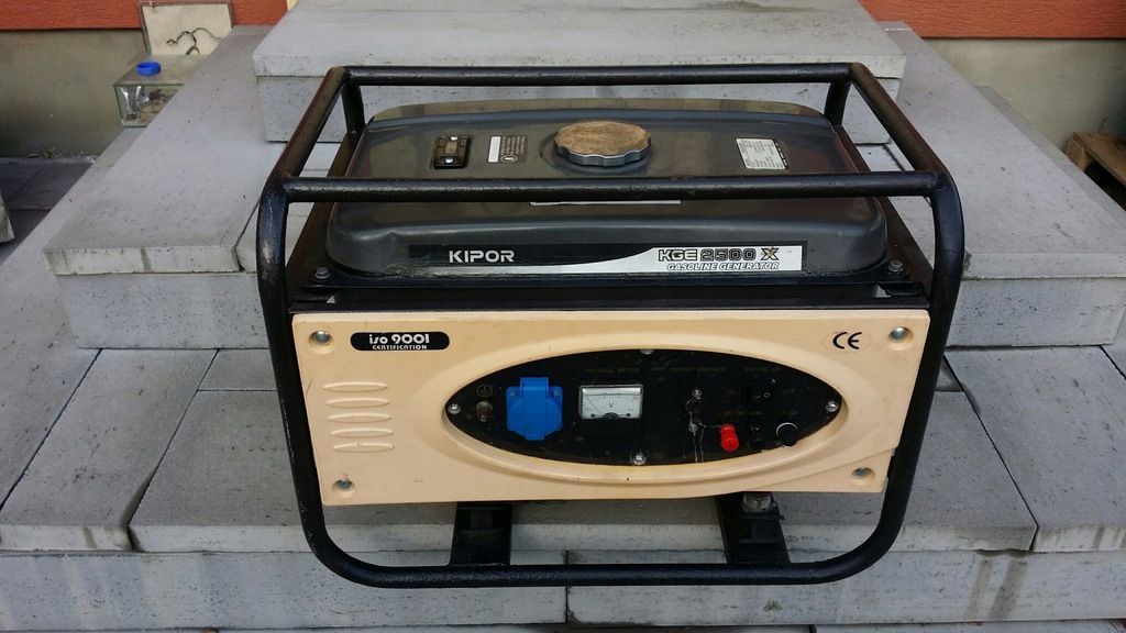 Agregat prądotwórczy KIPOR KGE2500X 230V - 13027165846 - oficjalne archiwum Allegro