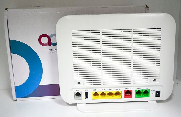 ROUTER NETIA ADBVV 5822 +KOMPLET - 9389547821 - oficjalne archiwum Allegro