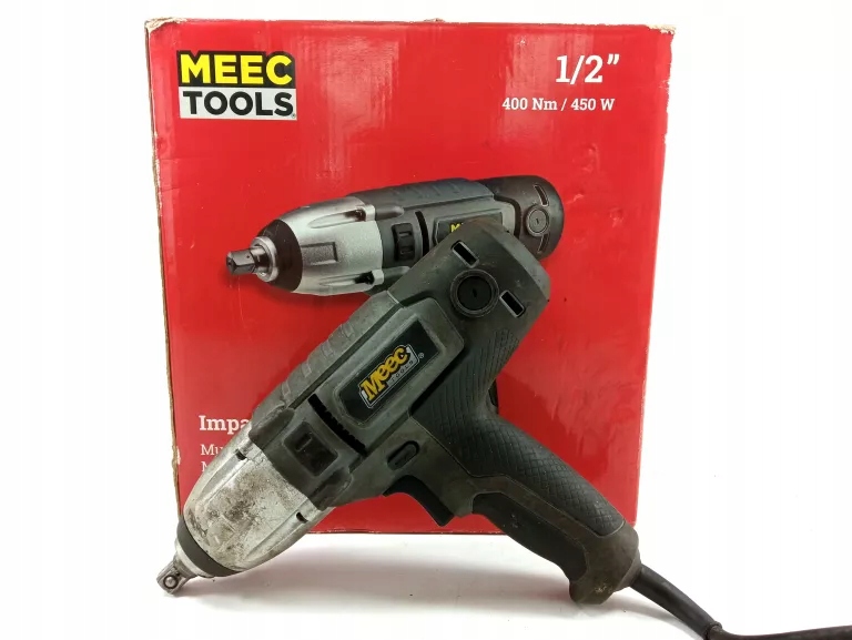 KLUCZ UDAROWY MEEC TOOLS 450W - 12467272141 - oficjalne archiwum Allegro