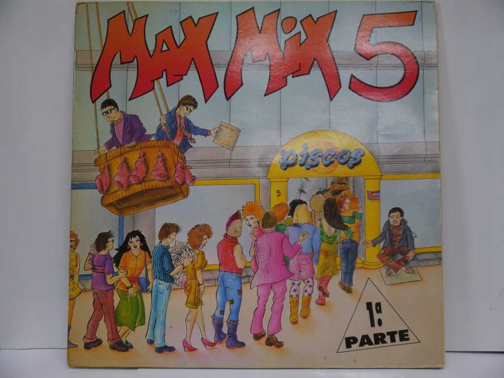 MAX MIX 5 - 1a PARTE 2 LP - 9504991830 - oficjalne archiwum Allegro