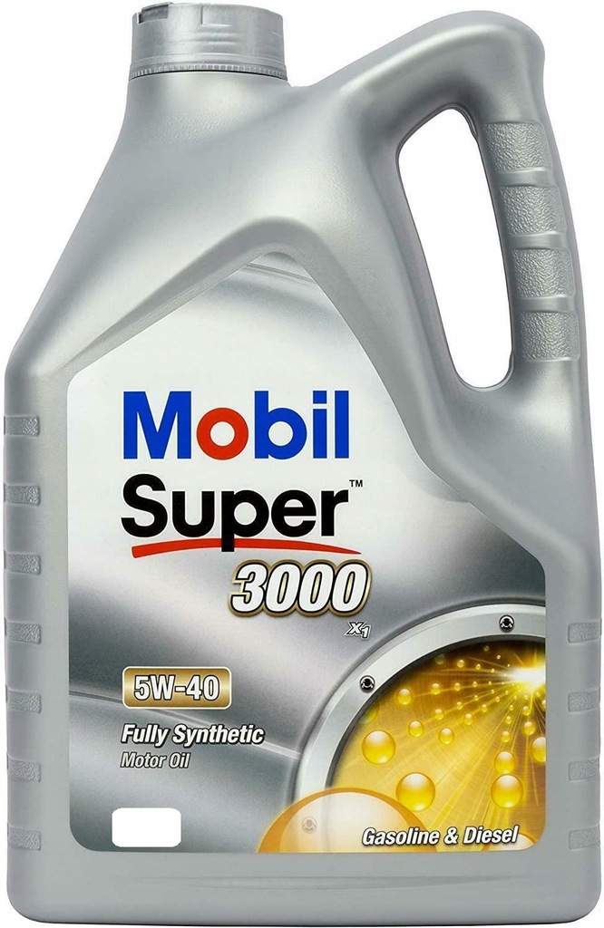 OLEJ MOBIL M-SUP SUPER 3000 X1 5W40 5W-40 4L - 11621294464 - oficjalne ...