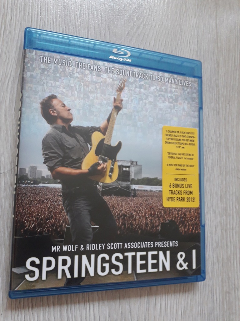 Bruce Springsteen - Springsteen & I Blu Ray - 10782669091 - oficjalne ...