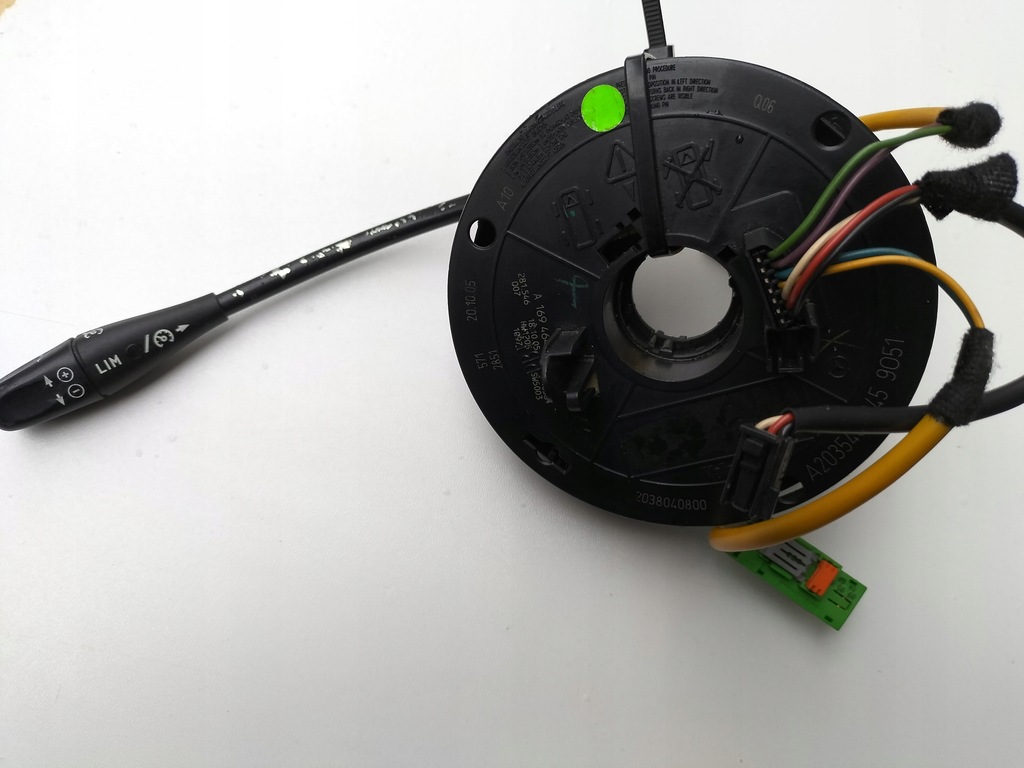 MERCEDES W203 TAŚMA CZUJNIK KĄTA SKRĘTU A1694640518 A2035406045 ...