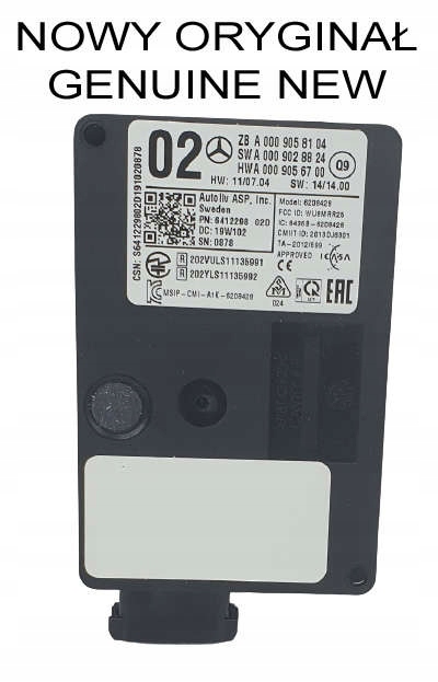 Mercedes radar sensor asystent pasa A0009058104 - 11394228497 ...