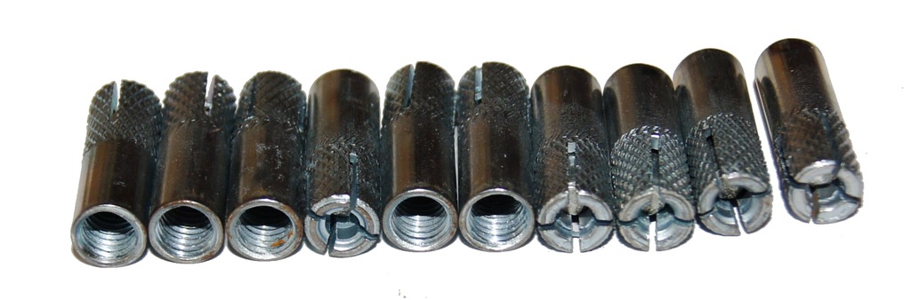 Tuleja rozporowa stalowa M6 10szt - 7048989001 - oficjalne archiwum Allegro