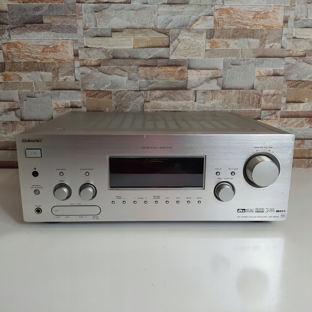 Amplituner Sony STR-DB790 6.1 srebrny - 11912322678 - oficjalne ...