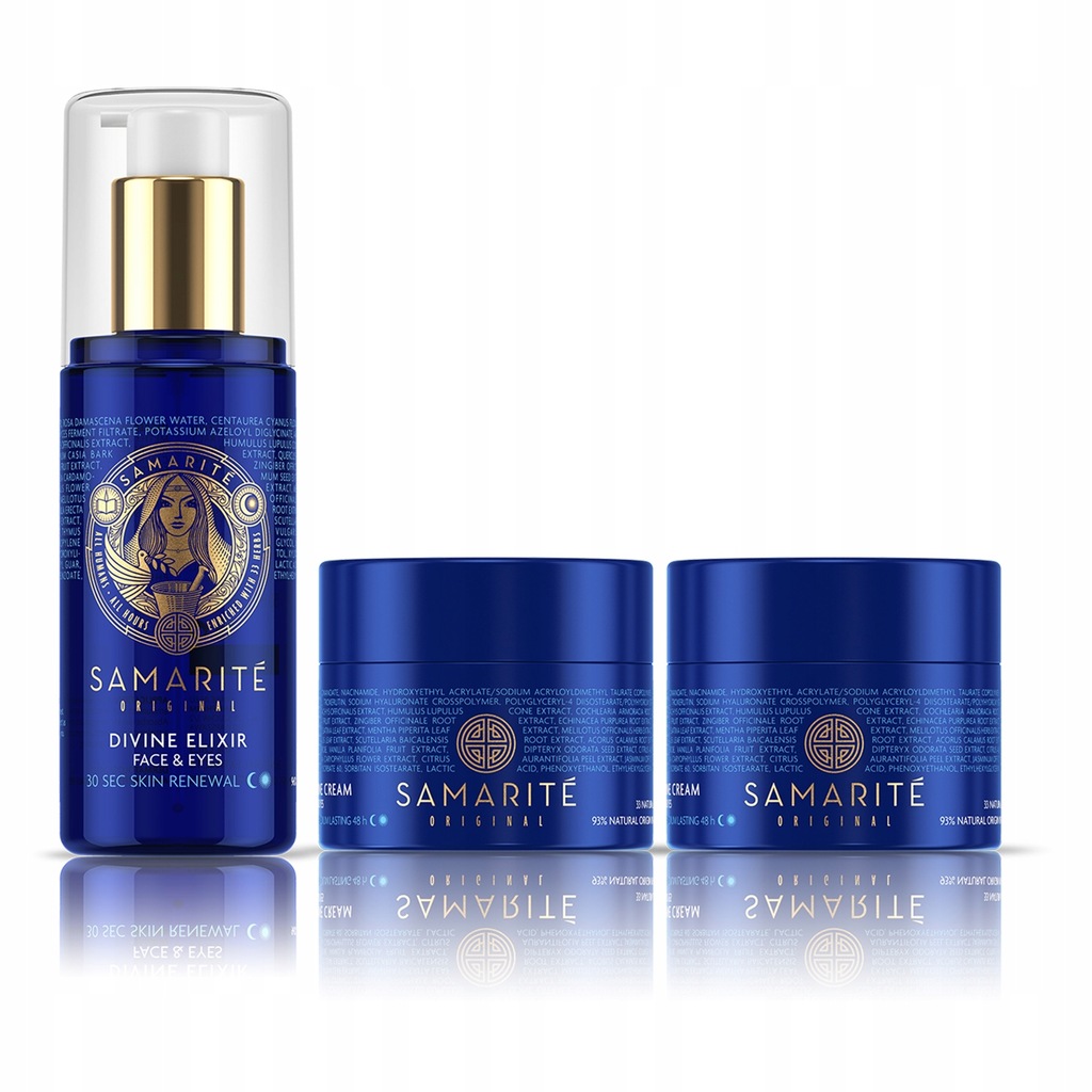 SAMARITE TONIK I 2X KREM DO TWARZY I POD OCZY - 12782780303 - oficjalne ...