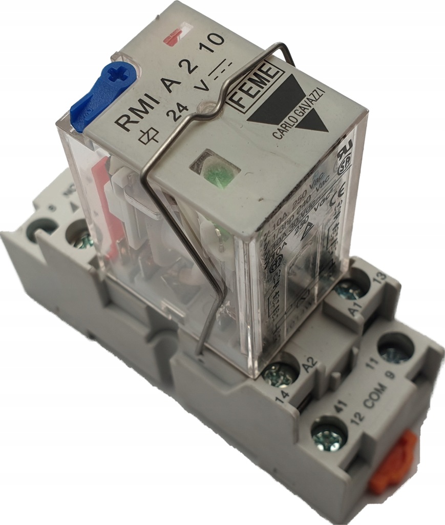 przekaźnik CARLO GAVAZZI RMI A 2 10 24VDC + ZR08 - 10133267309 ...