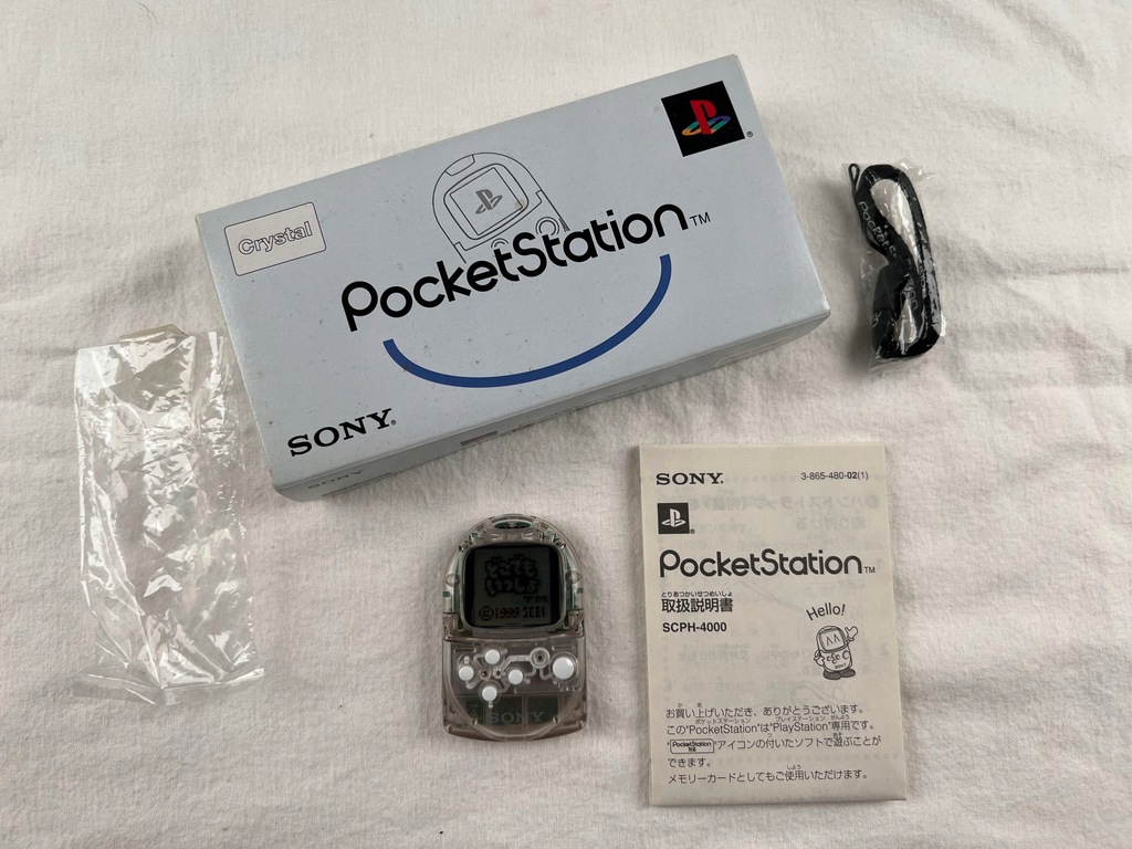 Sony PocketStation / PS1 PSX / Crystal / Komplet - 12299261453 ...