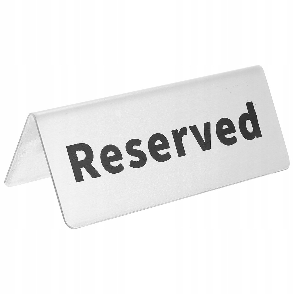 SEAT RESERVATION SIGN RESERVED WEDDING SIGNS VIP - 14120651392 ...