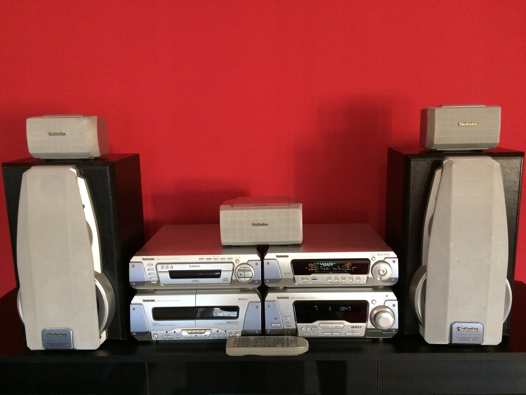 TECHNICS SA-EH770 WIEŻA PRO LOGIC SUBWOOFER 540W ! - 8769640177 ...