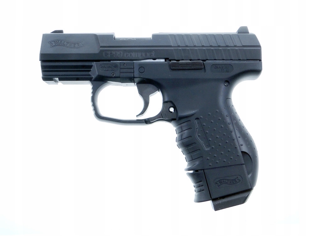 PISTOLET CO2 WALTHER CP99 COMPACT 4,46 MM BB - 10222800603 - oficjalne ...