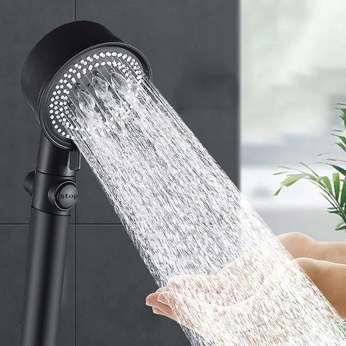 H3201 SENSTIL Słuchawka prysznicowa czarna - 15305303654 - oficjalne archiwum Allegro