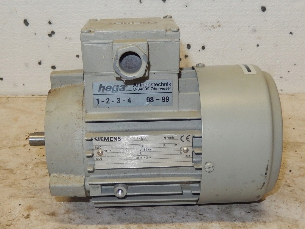 Silnik elektryczny SIEMENS EN60034 - 11755614678 - oficjalne archiwum Allegro