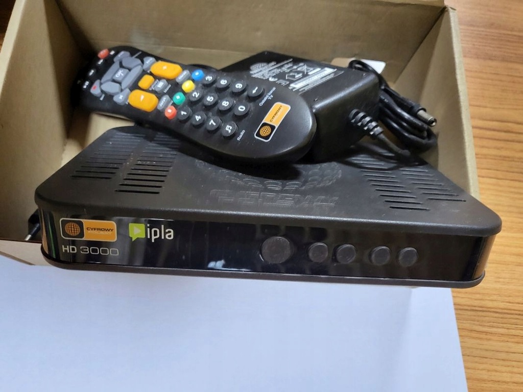 DEKODER CYFROWY POLSAT HD 5500S - 11589434922 - oficjalne archiwum Allegro