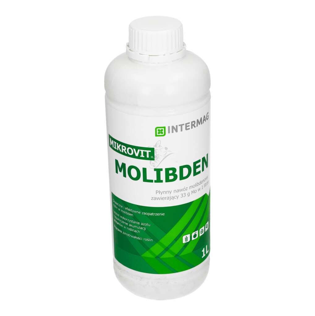 Mikrovit molibden 1L Intermag nawóz dolistny - 11662183955 - oficjalne archiwum Allegro
