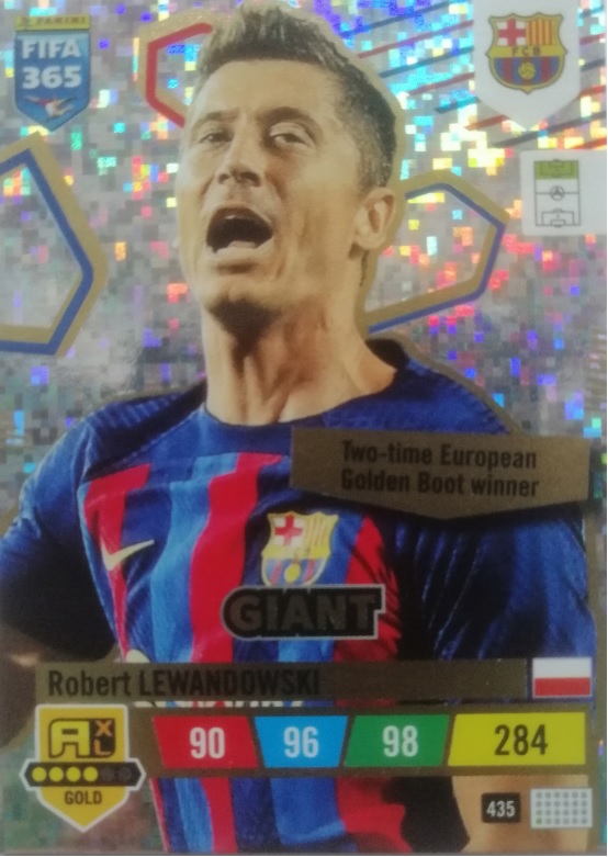 FIFA 365 2023 Panini -GIANT Lewandowski 435 - 13166926315 - oficjalne archiwum Allegro