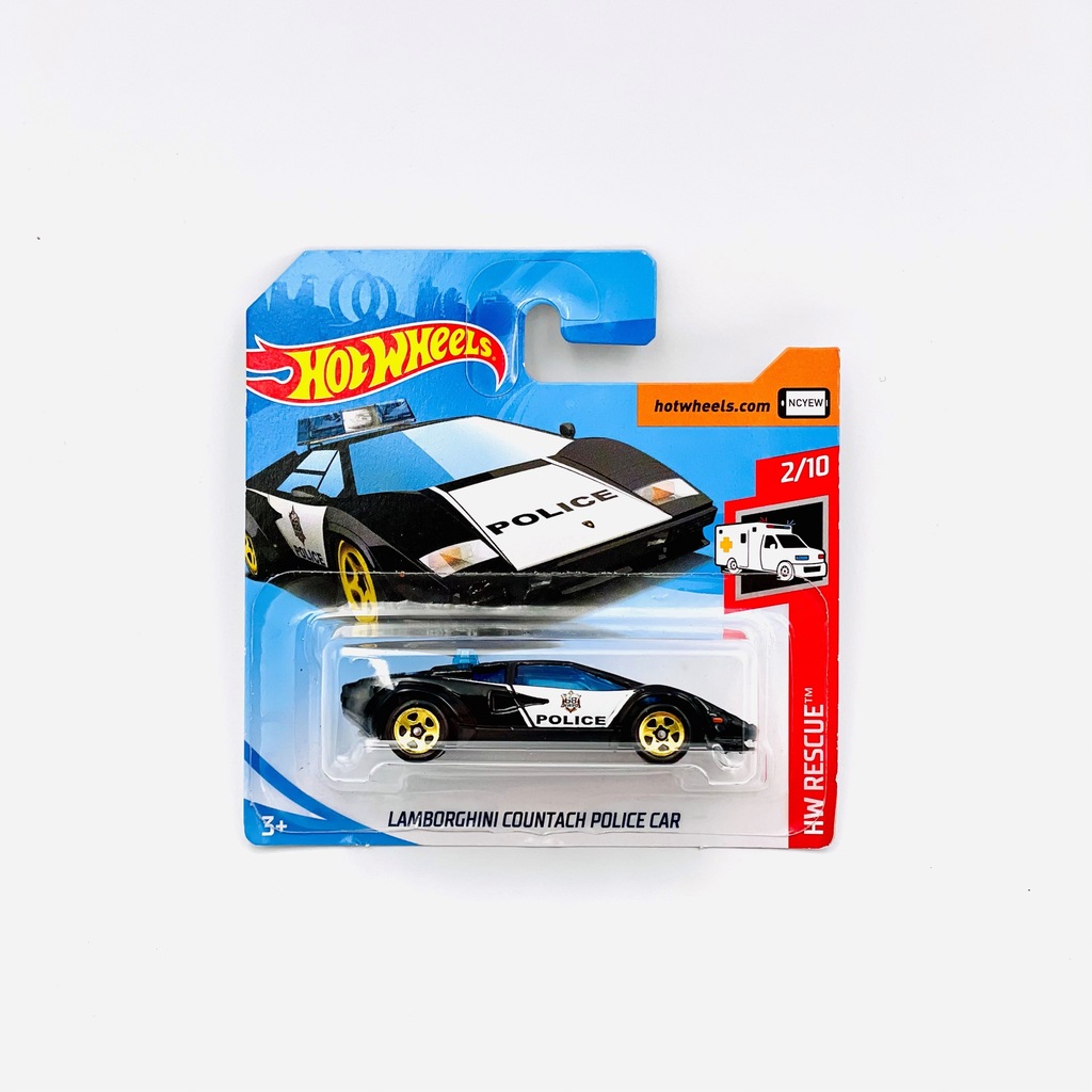 Lamborghini Countach Police Car Hot Wheels 1:64 - 13317581656 ...