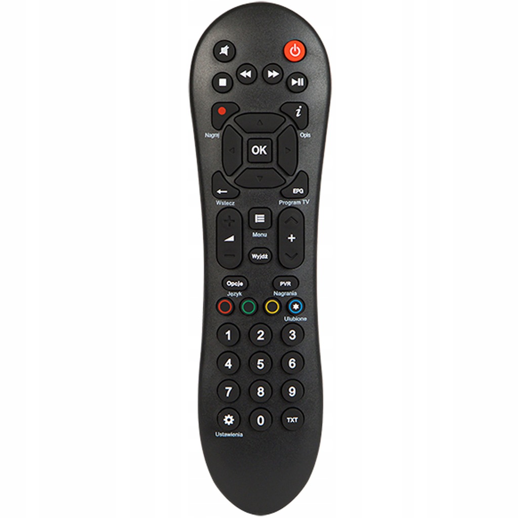 PILOT DO DEKODERA POLSAT EVOBOX PVR PL ORYGINAŁ - 11476462039 ...