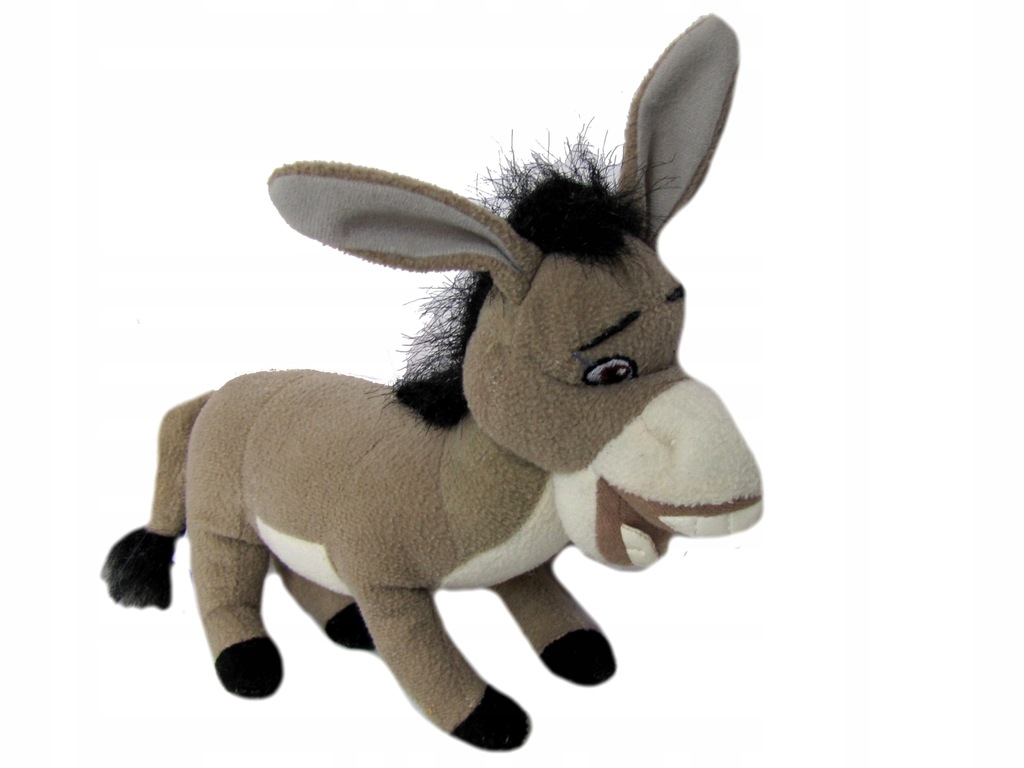 OSIOŁ z bajki SHREK _ maskotka PLUSZOWA osiołek - 12383362604 ...