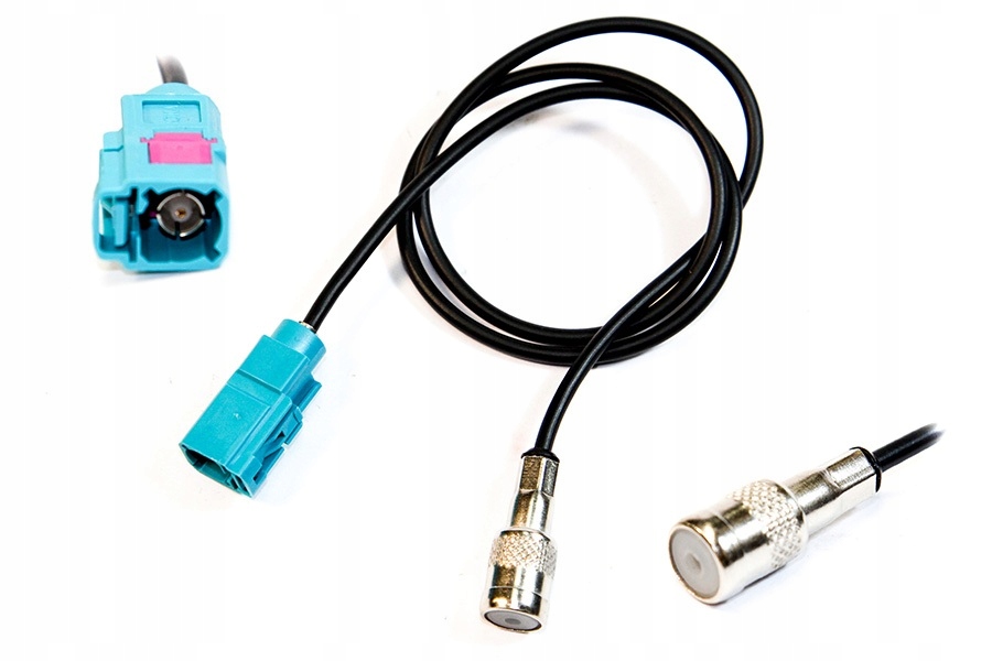 Przejściówka adapter anteny do radia: FAKRA – ISO - 9128304119 - oficjalne archiwum Allegro