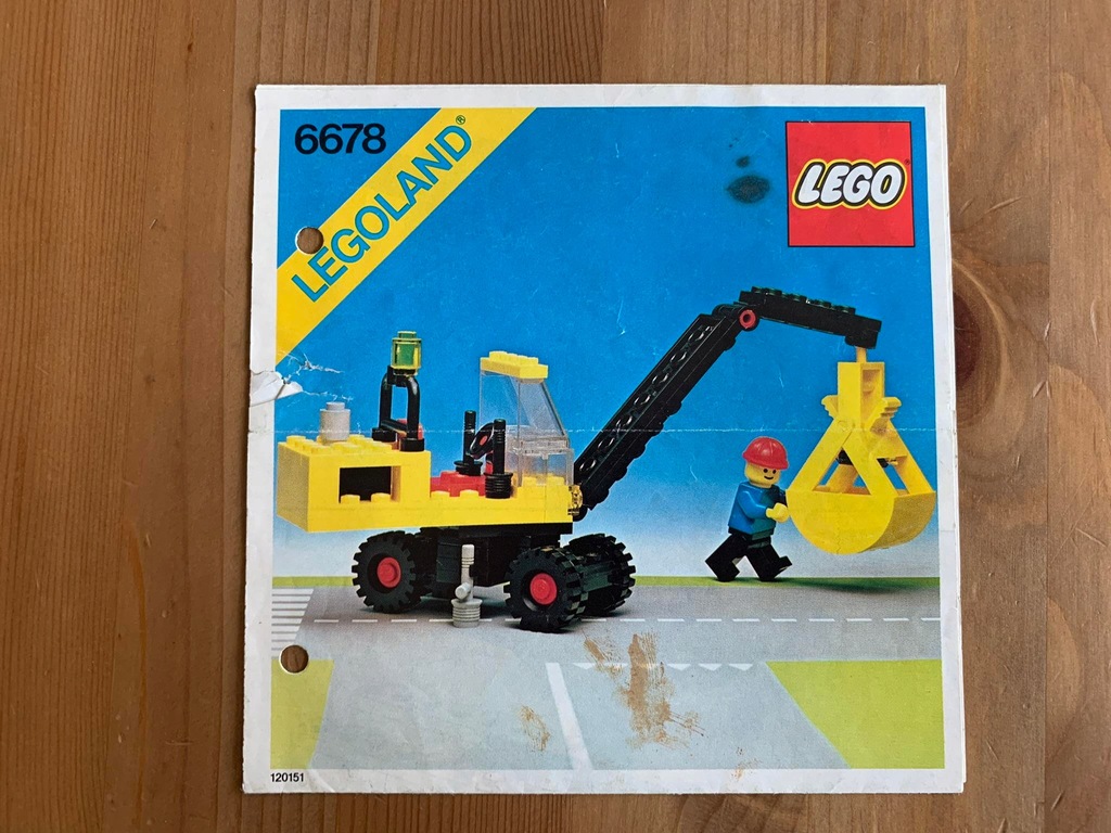 LEGO 6678 - instrukcja - 12917016794 - oficjalne archiwum Allegro