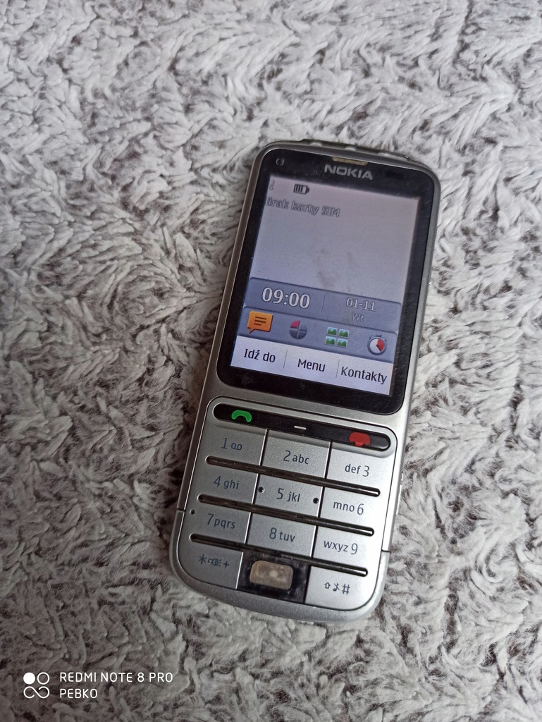 STARY TELEFON NOKIA C3-01.5 RM-776 BL-5CT - 13296337799 - oficjalne archiwum Allegro