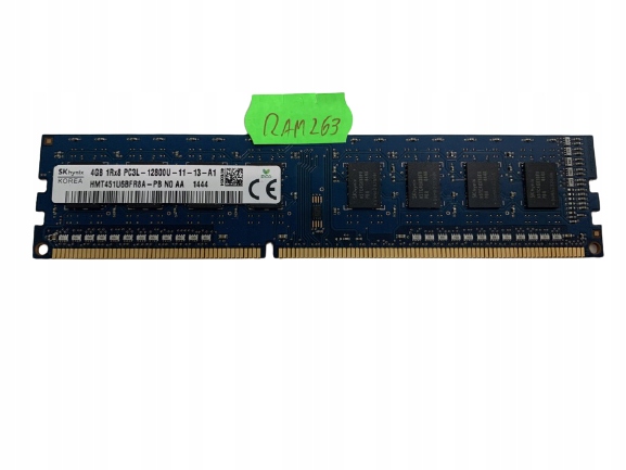 SK HYNIX 4GB 1RX8 PC3L-12800U-11-13-A1 RAM263 - 10759132133 - oficjalne archiwum Allegro