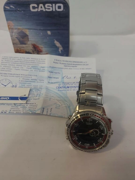 ZEGAREK CASIO EDIFICE EFA-121D-1AVEF - 12046689527 - oficjalne archiwum ...