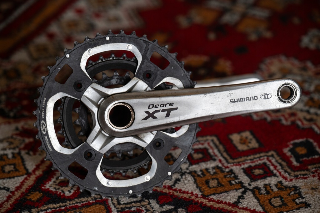 Shimano Mechanizm korbowy Deore XT FC-M770 - 15323535410 - oficjalne archiwum Allegro