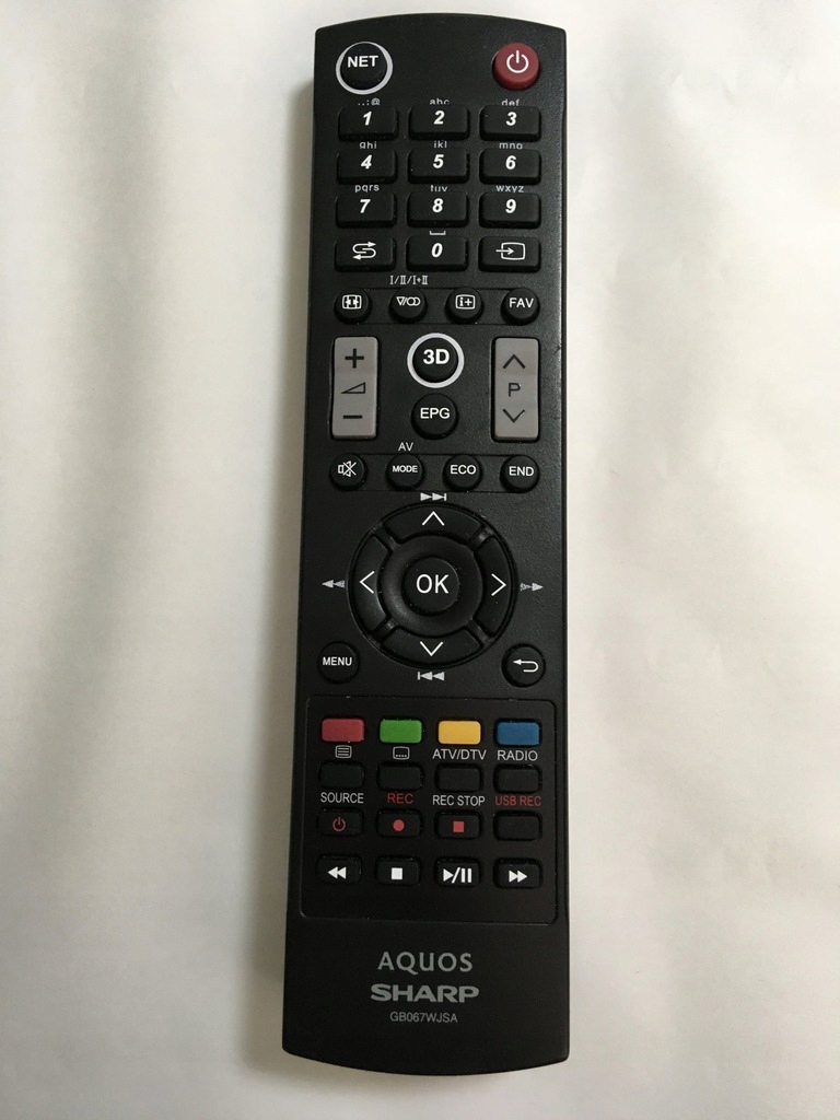 Pilot do TV Sharp GB067WJSA Oryginał! - 10479714482 - oficjalne archiwum Allegro