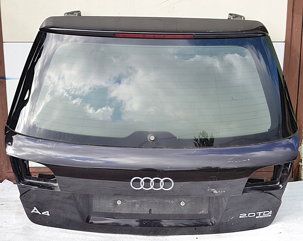 AUDI A4 B7 KOMBI KLAPA TYŁ TYLNA BAGAŻNIKA Z SZYBĄ - 12458053837 ...