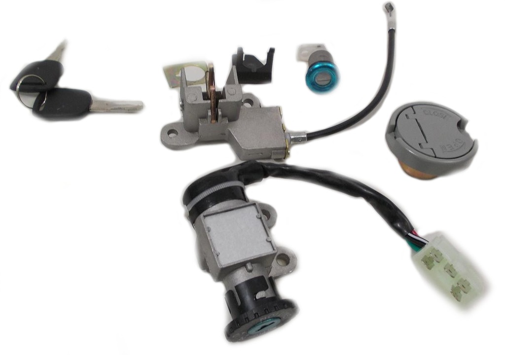 STACYJKA ZAMKI KOREK BAKU chińskie skutery 4T XS25 - 8079913674 - oficjalne archiwum Allegro