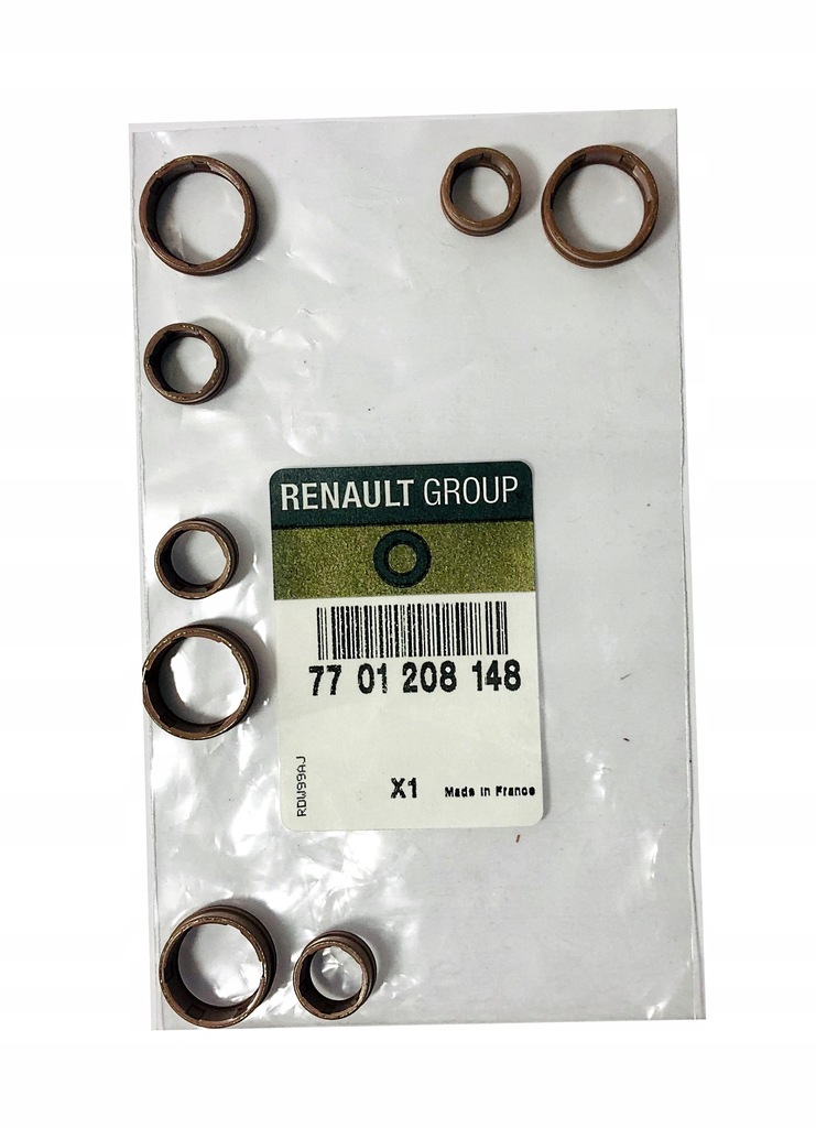 USZCZELKI KLIMATYZACJI RENAULT KANGOO I ORYGINAŁ - 9394175896 ...