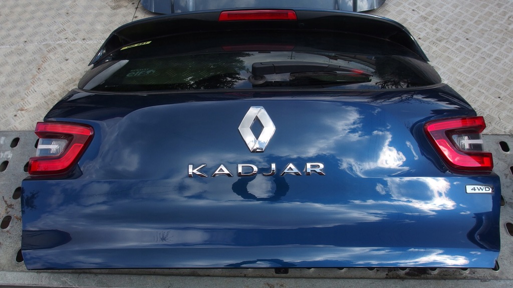 RENAULT KADJAR KLAPA TYŁ KOMPLETNA TERPR - 12227246528 - oficjalne ...