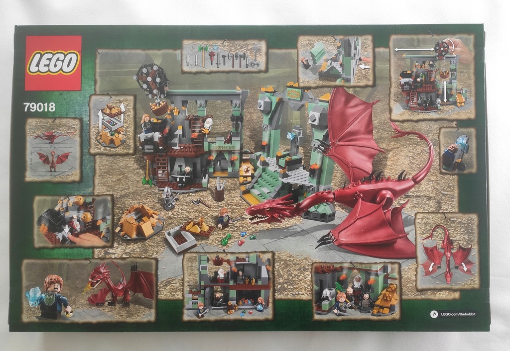 LEGO The Hobbit 79018 The Lonely Mountain - 9326699124 - oficjalne ...