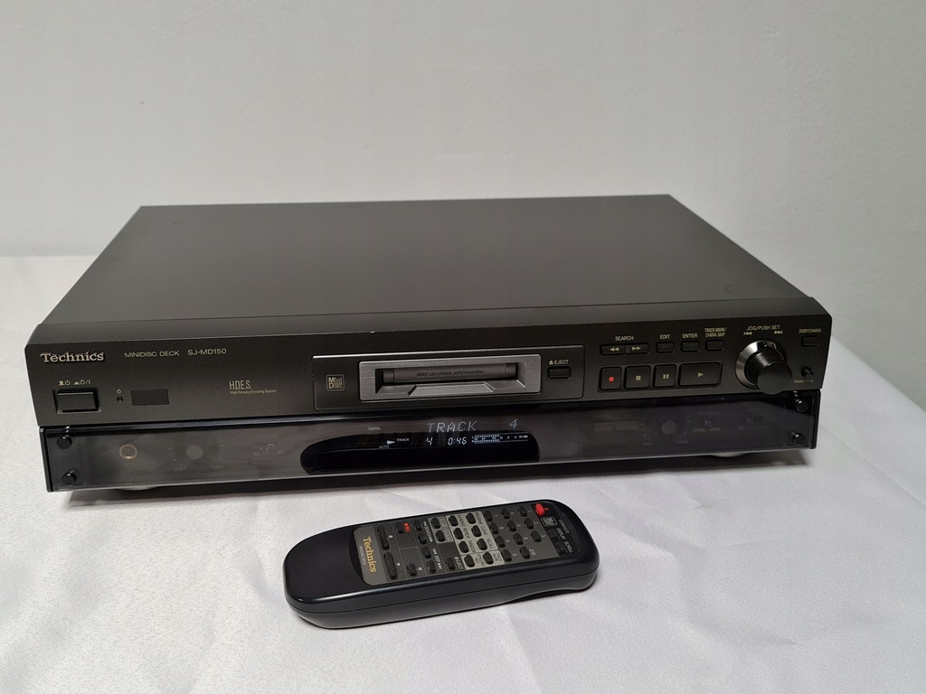 Technics SJ-MD150 Odtwarzacz MiniDisc + Pilot Ory - 10007875581 ...