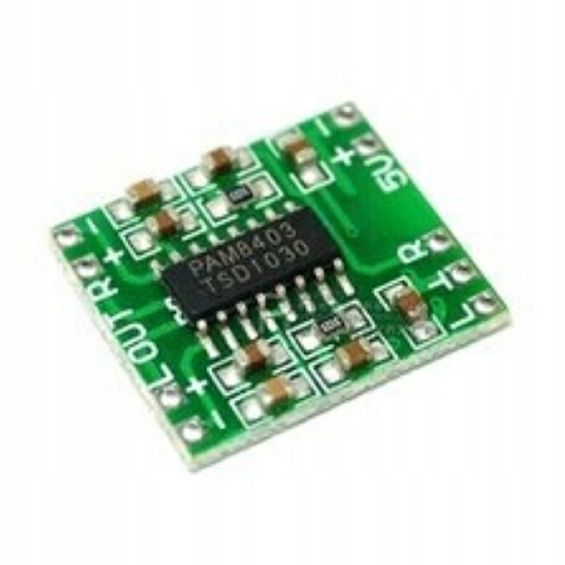 Mini wzmacniacz audio 2 x 3W PAM8403 do Arduino 10 - 12000406192 ...