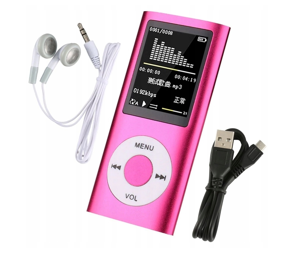 Odtwarzacz MP4 MP3 Radio Dyktafon czytnik SD USB - 11178816207 ...