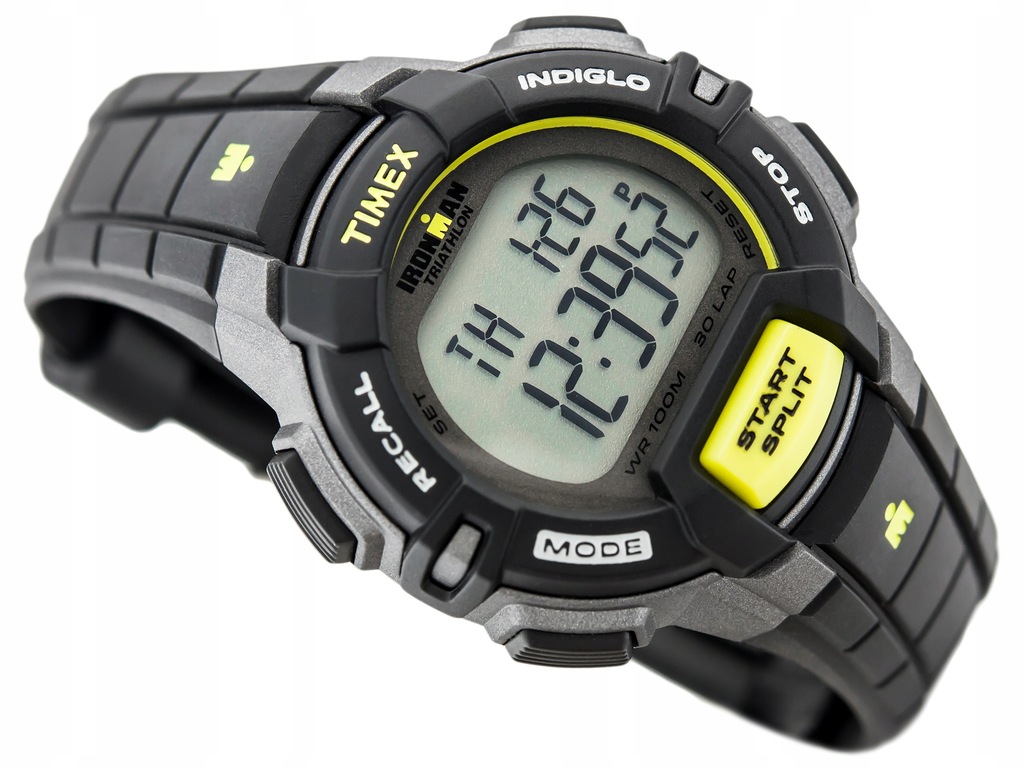 MĘSKI ZEGAREK TIMEX T5K809 IRONMAN INDIGLO 100M - 7493299208 - oficjalne archiwum Allegro