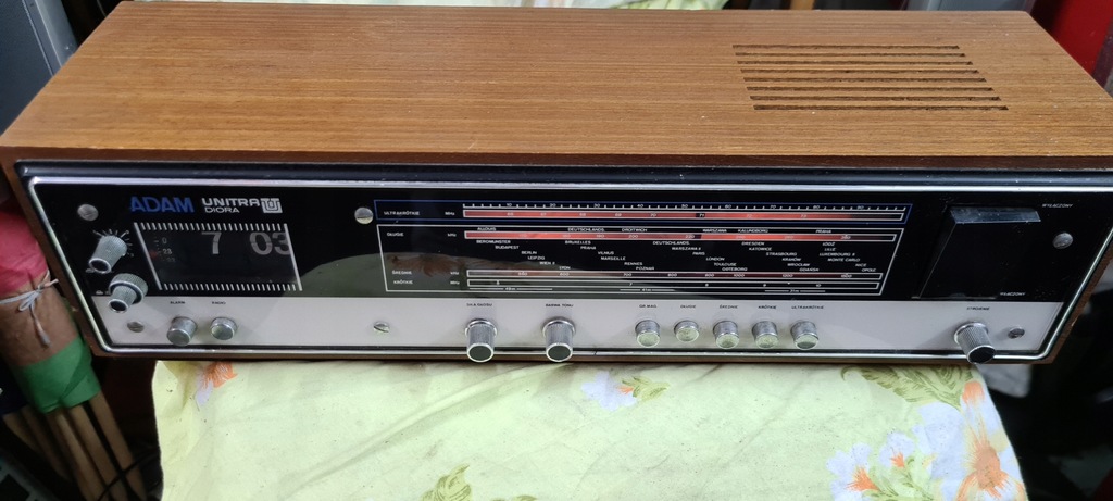 Radiobudzik Unitra Diora Adam - 11130459220 - oficjalne archiwum Allegro