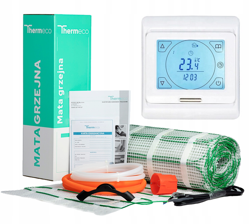 MATA GRZEWCZA GRZEJNA ECO ZESTAW TT16 - 1M2 - 8435384513 - oficjalne archiwum Allegro