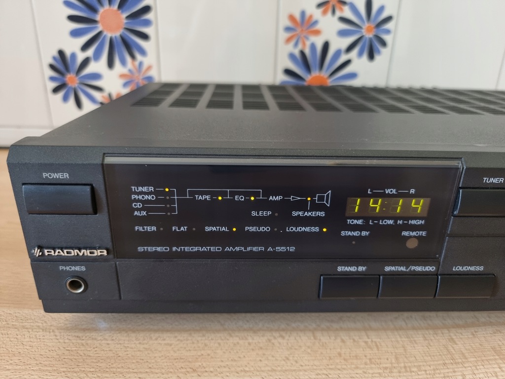 + RADMOR A-5512 RZADKI WZMACNIACZ STAN BDB + - 12749146611 - oficjalne ...