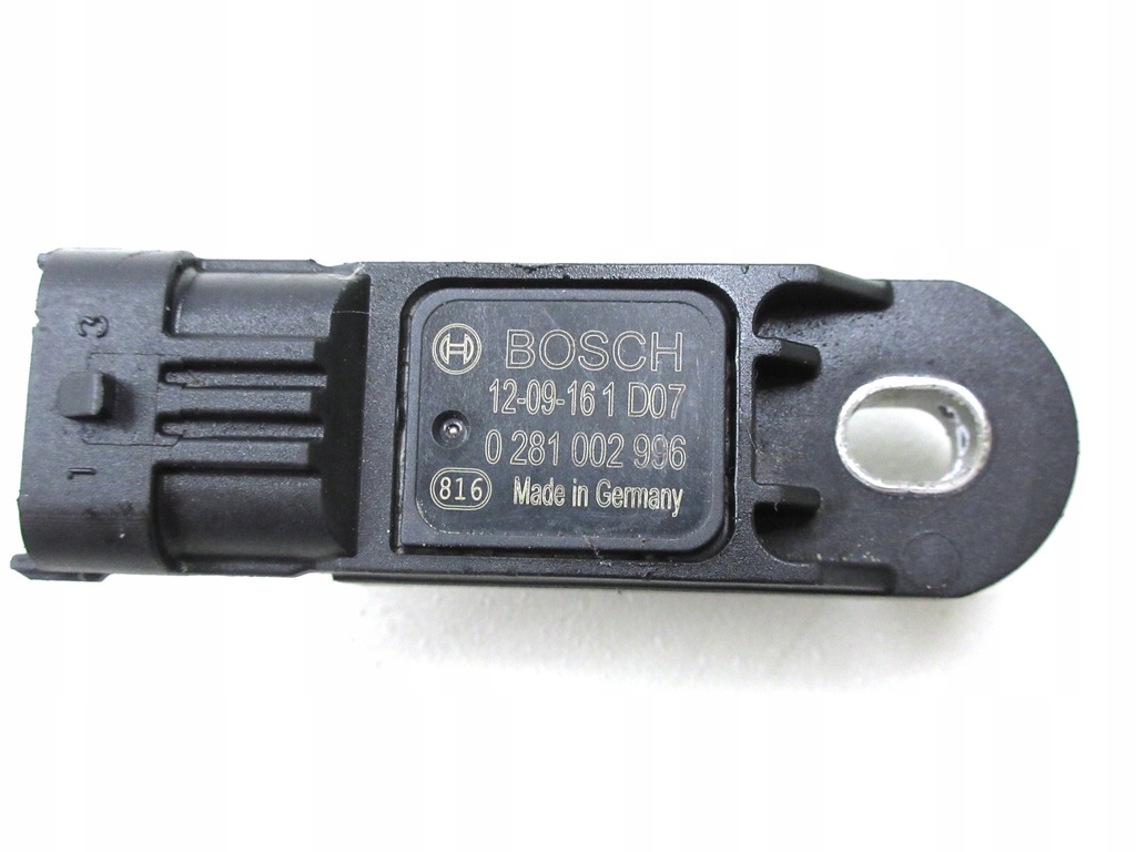 FIAT LANCIA CZUJNIK CIŚNIENIA MAP 0281002996 BOSCH - 13289614896 ...