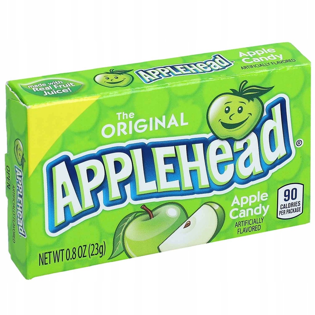 Applehead 23g Oryginalne Cukierki z USA - 11657046369 - oficjalne ...