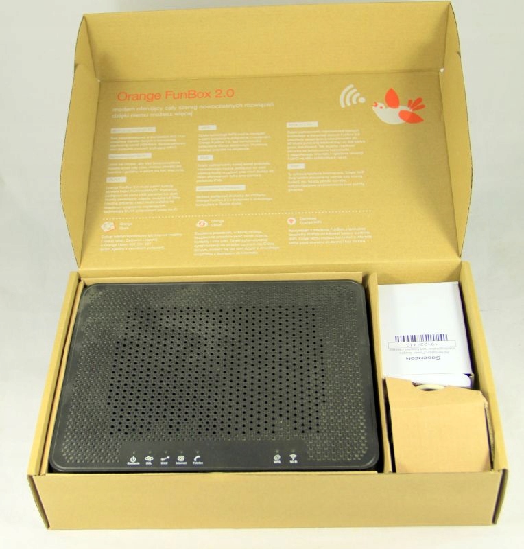 MODEM ORANGE FUNBOX 2.0 - 7992710821 - oficjalne archiwum Allegro