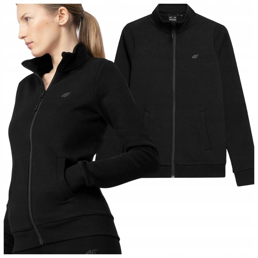 4F Bluza Damska Rozpinana Ze Stójką TSWSF371 S - 13533809948 - oficjalne archiwum Allegro